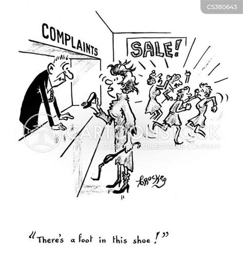 Shoe Shopping Cartoons And Comics Funny Pictures From Cartoonstock