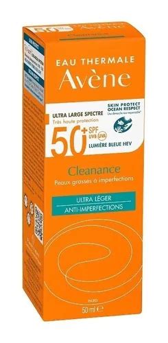 Avene Bloqueador Cleanance Solar Spf 50 50 Ml Envío Gratis