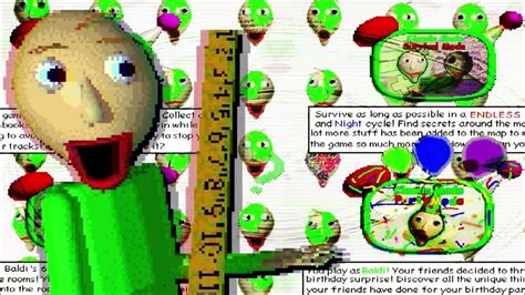 Main Menu Baldis Basics In Special Things Ost Youtube