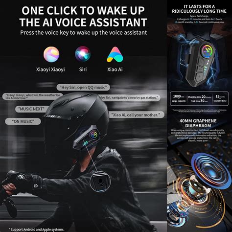 Intercomunicador Y10 Bluetooth Moto Store