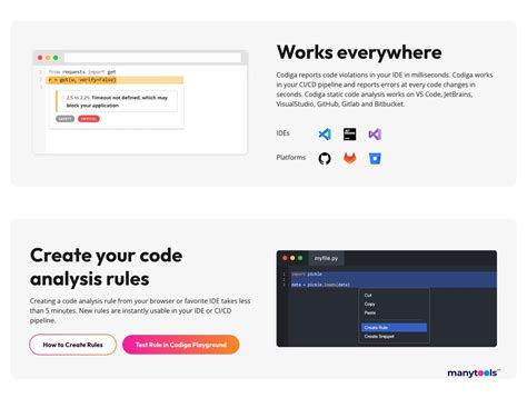Codiga And 22 Ai Code Assistant Tools Sites Like