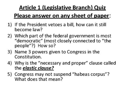 Constitution Cheat Sheet Principles Of The Constitution Article