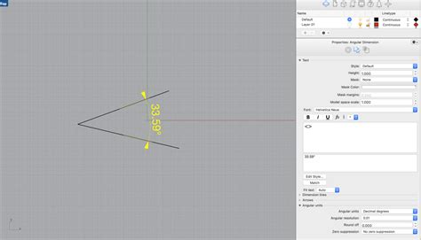 Angular Dimensions Not Showing Up Rhino For Mac Mcneel Forum