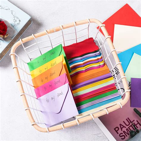 100 Pack Mini Envelopes