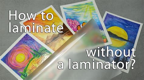 Laminating Paper Artofit