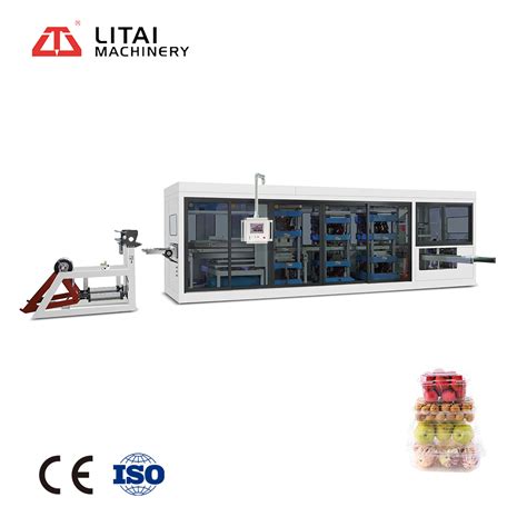 Pla Plastic Glass Sheet Thermoform Machine For Production Mini Fruit