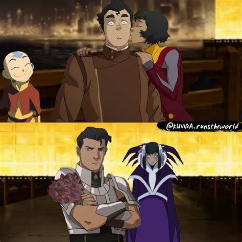 Legend Of Korra Bolin And Eska Kiss