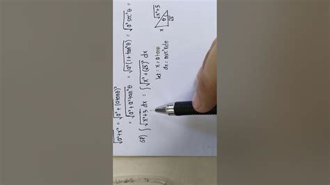 C Trigonometric Substitution Case 2 Techniques Of Integration Youtube
