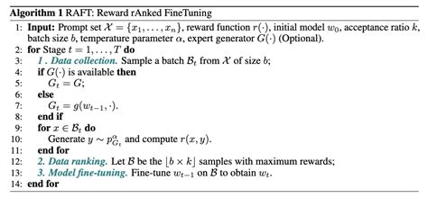 Reward Ranked Finetuning Raft Lmflow Documentation