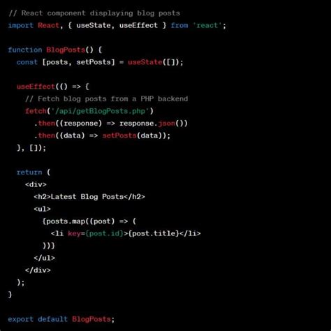 can php be used with react [full guide dev best practices]