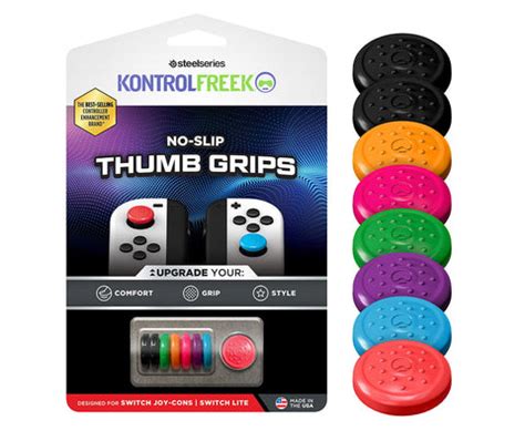 Kontrolfreek No Slip Thumb Grips For Switch Joy Con Controller