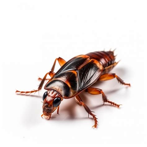 Premium Ai Image Isolated Cockroach On White Background