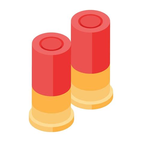 Shotgun Shells Icon In Isometric Style 31728219 Vector Art At Vecteezy