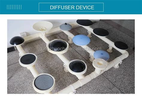 Epdm Disc Fine Bubble Air Diffuser Efficient Aerator For Water