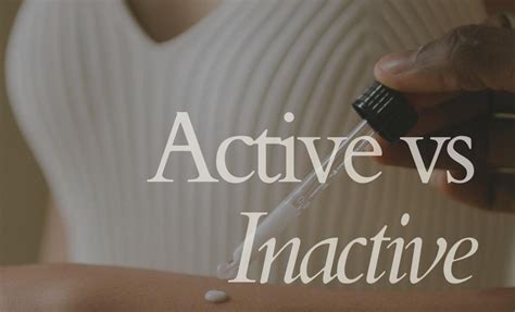Active Vs Inactive Skincare Ingredients Glow Med Spa