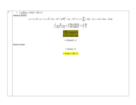 Solution Integrals Method By Algebraic Substitution Studypool