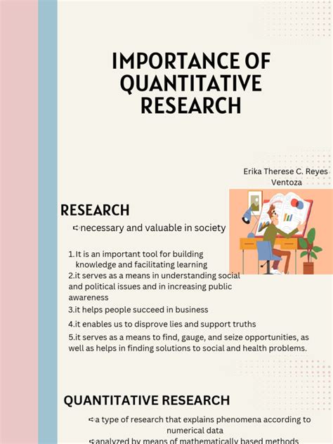 Importance Of Quantitative Research 2 1 Pdf Quantitative Research Psychology