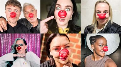 West End Stars Show Support For Red Nose Day West End Theatre