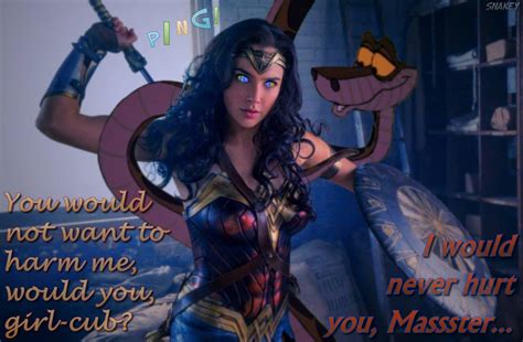 Wonder Woman And Kaa By Sonic1756 On Deviantart