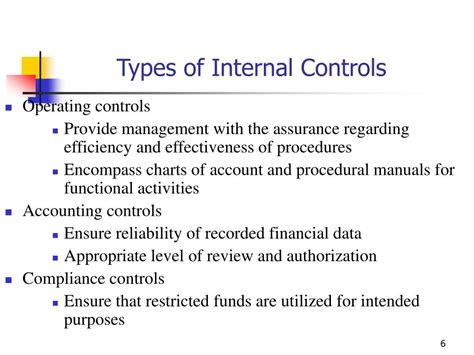 examples of internal control activities at bryan riggs blog