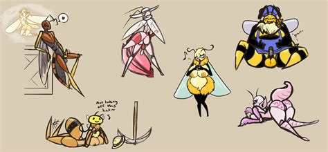 Post 4072705 Bug Fables Crisbee Dragonsushi Futes Monsieur Scarlet