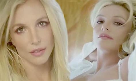 Britney Spears Stuns In White Bra During Sultry Commercial For Pop Star
