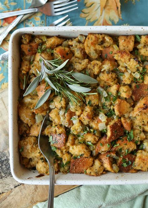 Vegan Buttery Herb Stuffing