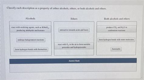 Solved Classify each description as a property of either | Chegg.com