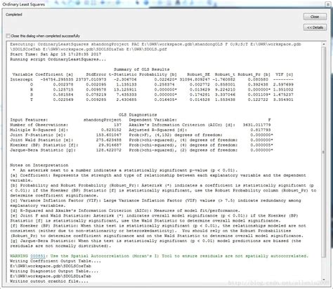 白话空间统计二十三：回归分析番外 arcgis中的ols（一） 白话空间统计二十三 回归分析番外 arcgis中的ols csdn博客
