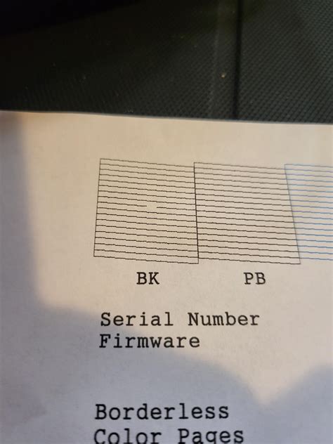 brand new 8550 missing segment r epson