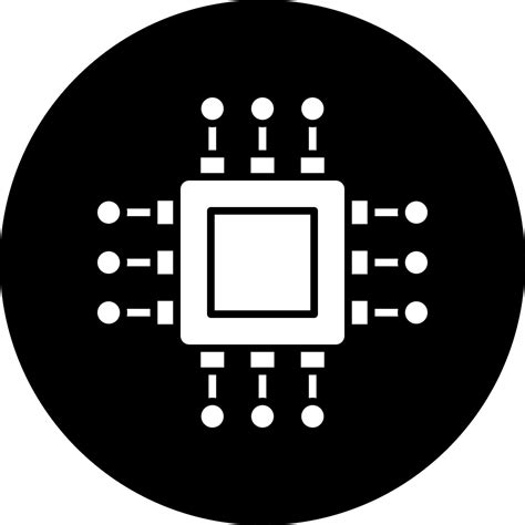 Processor Vector Icon Design 22988022 Vector Art At Vecteezy