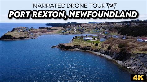 🌊 Port Rexton Newfoundland Aerial 4k Drone Adventure 🚁🏞️ Youtube