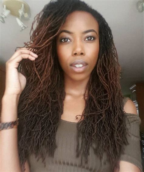 Long Sisterlocks Microlocs Natural Hair Styles Hair Styles Afro