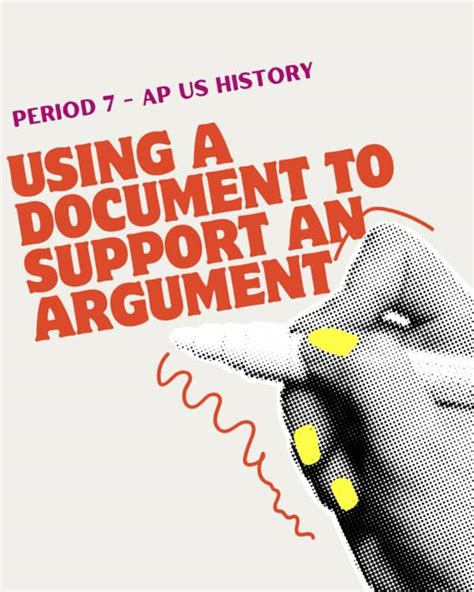 Period 7 Using A Document To Support An Argument New Deal Tpt