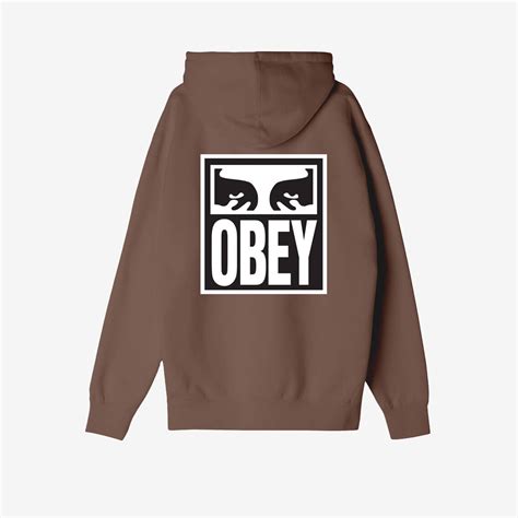 Obey Eyes Icon Hood Obey Clothing Uk