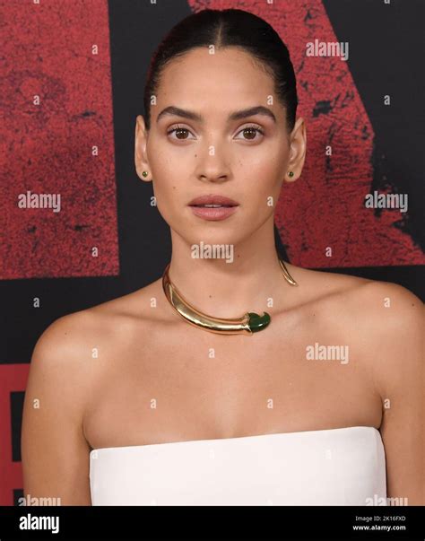 Los Angeles Usa 15th Sep 2022 Adria Arjon Arrives At The Andor Launch Event Held At The El
