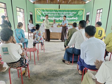 မိုင်းပန်မြို့နယ်၌ စိုက်ပျိုးရေးနည်းပညာပြန့်ပွားရေး သင်တန်းဆင်းပွဲအခမ