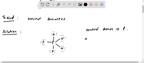 To Answer The Questions Interpret The Following Lewis Diagram For
