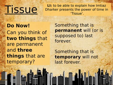 Tissue Poem For Lower Ability Teaching Resources