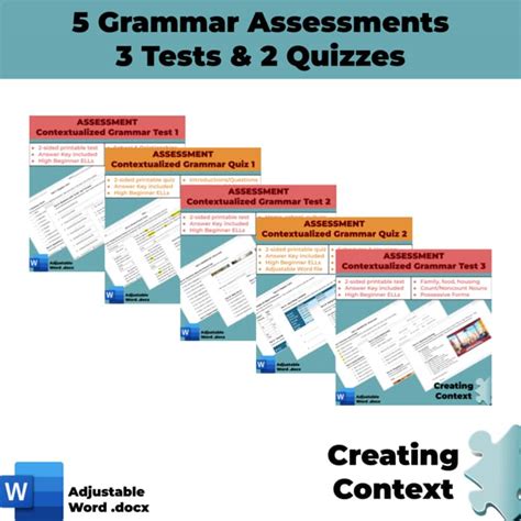 Contextualized Grammar Assessments For Beginner Multilingual Learners