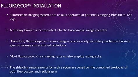 Aerb Guidelines For X Ray And Ct Installation Pptx