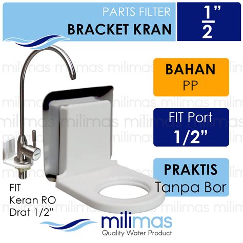 Jual Mili Bracket Tempel Keran Ro Angsa 12 Plastik Ro Faucet Bracket Shopee Indonesia