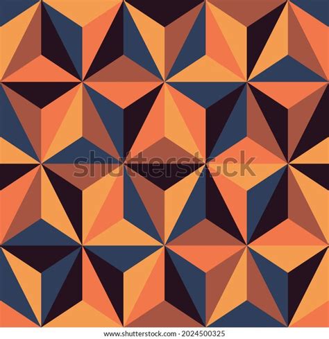 Cool Triangle Pattern Design Can Be Stock Vector Royalty Free