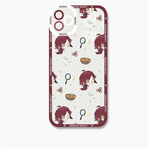 Genshin Impact Phone Case Heizou Cute Chibi Phone Cases Genshinbox