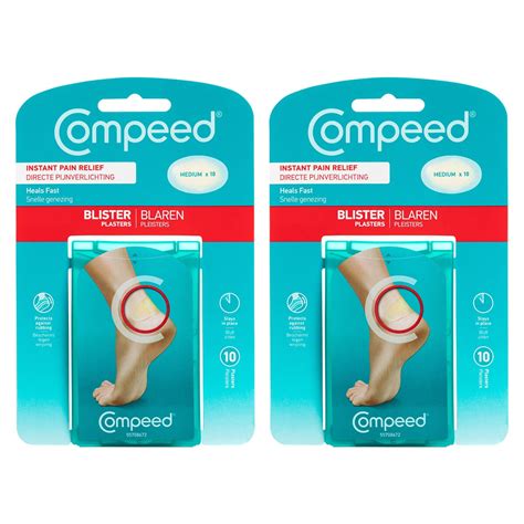 Compeed Blister Plasters 2 X 10 Pack Costco Uk