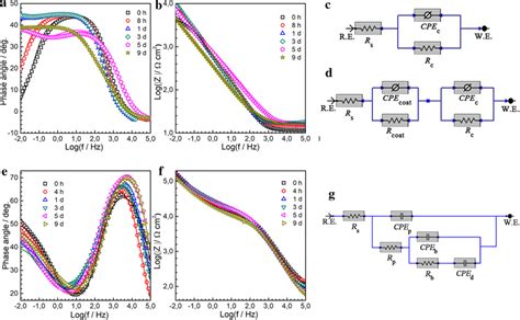 Bode Plots Evolution And Equivalent Circuit Model Used For Numerical