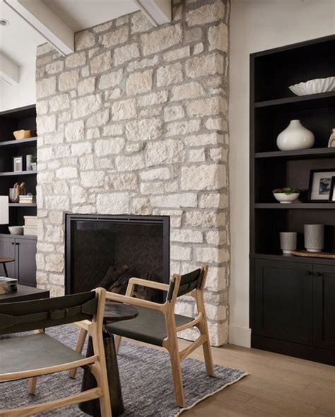 El Dorado Stacked Stone Fireplace Nantucket Stacked Stone I Xl