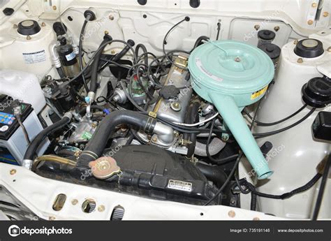 Pasay Apr Toyota Sprinter Engine Manila International Auto Show April