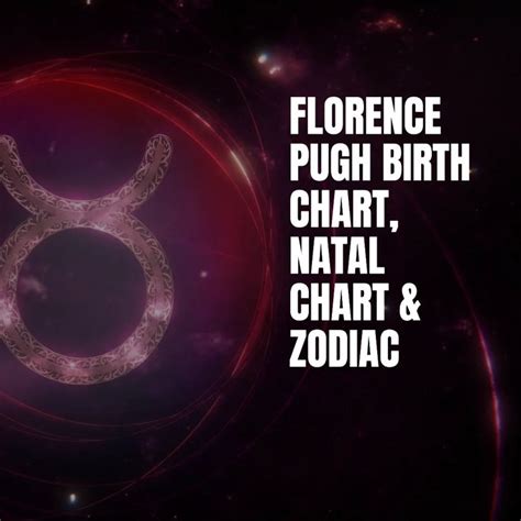 Florence Pugh Birth Chart And Zodiac Sign Insights