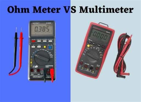 Megohmmeter Megger Vs Multimeter Complete Differences